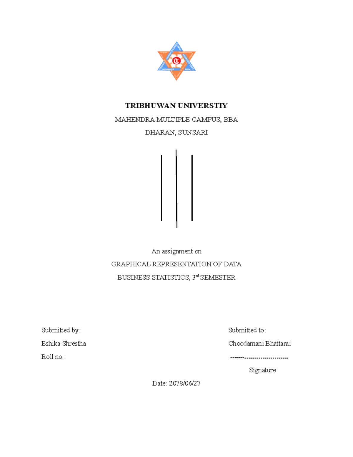 Eshika - This is help to set skills and experience. - TRIBHUWAN ...