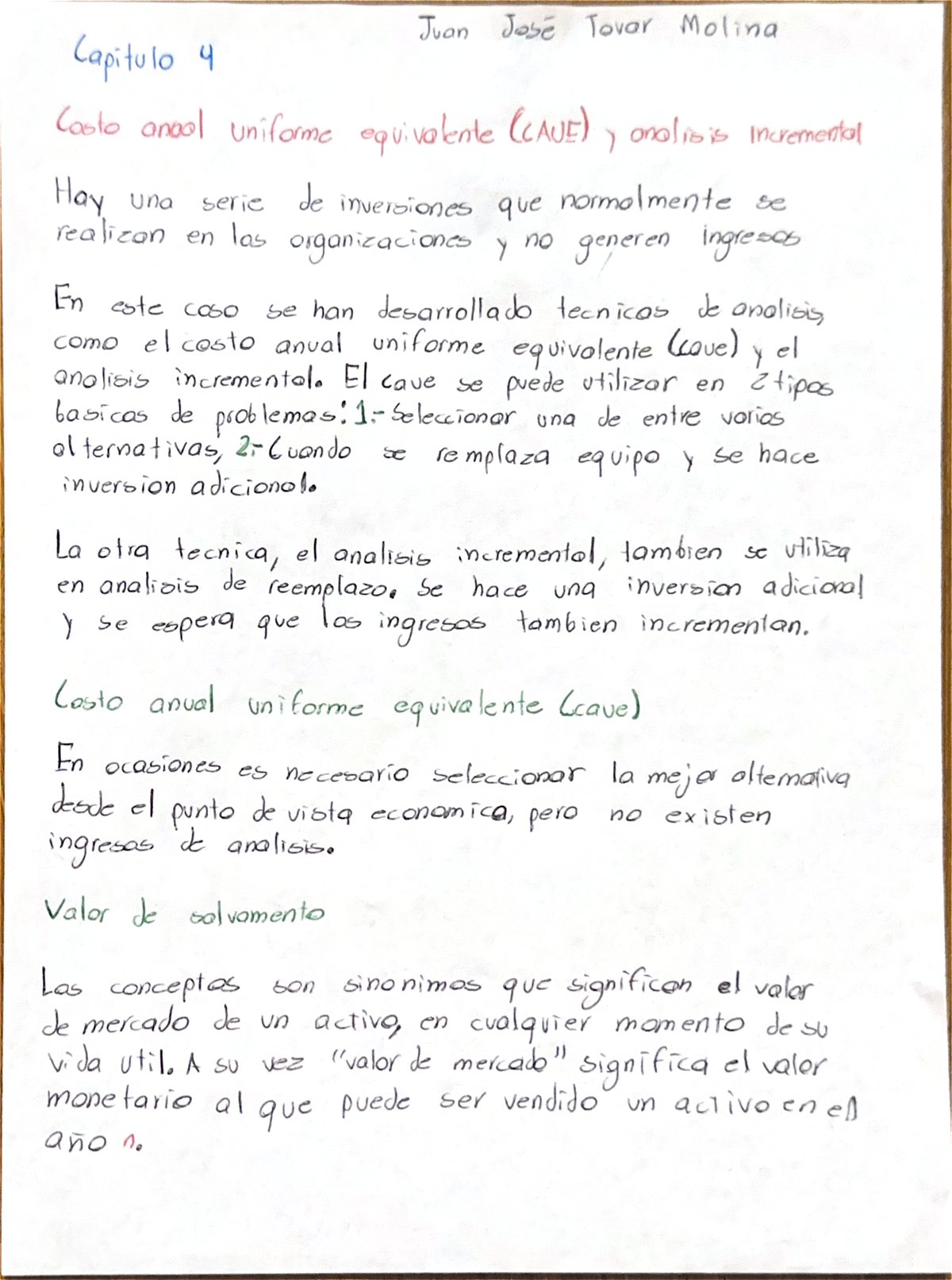 Capítulo 4 2058750 - Resumen Capitulo - Juan Jose Tovar Molina Capitulo ...
