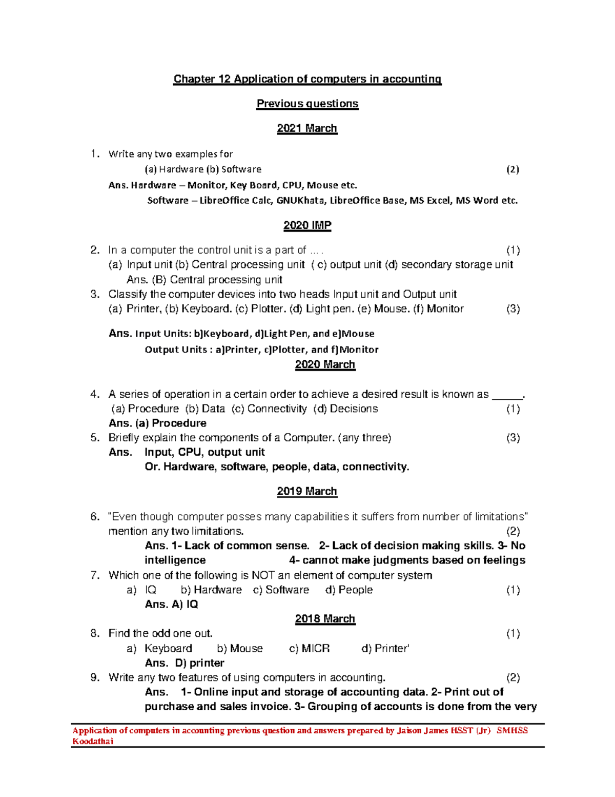 12- Application of computers in accounting computerised accounting ...