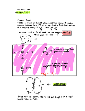 Phys 311 Midterm 2 Equation Sheet - PHYSICS 220 - Studocu