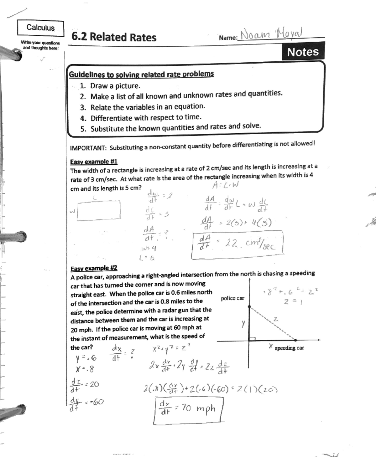 Unit 4 - calculus - MATH 10B - Studocu