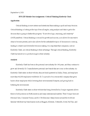 BUS225 Module Two Assignment - bus225 - SNHU - Studocu