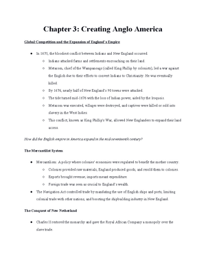 Chapter 1 A New World - Beginnings of American History with Eric Foners ...