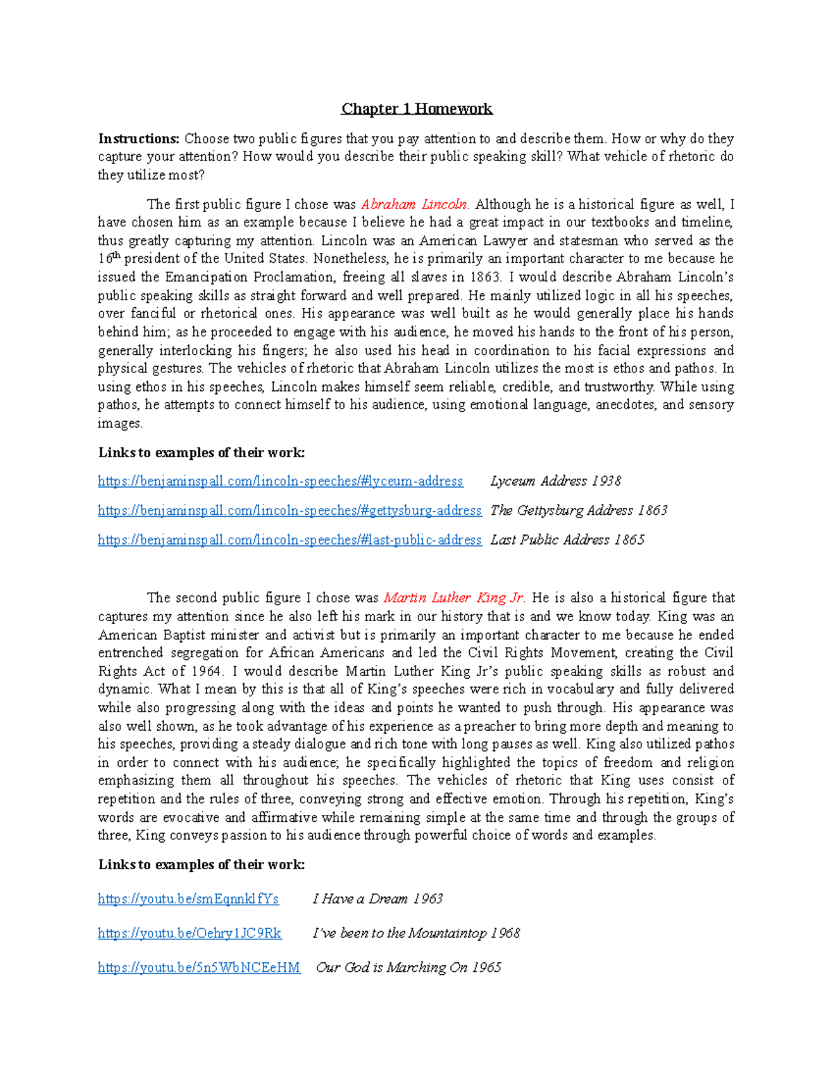 Chapter 1 Homework SPC2608-2227 - Chapter 1 Homework Instructions: Choose two public figures ...