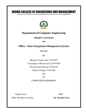 Dsbda Lab manual 2022-23 - Indira College of Engineering and Management Lab Manual Data Science ...