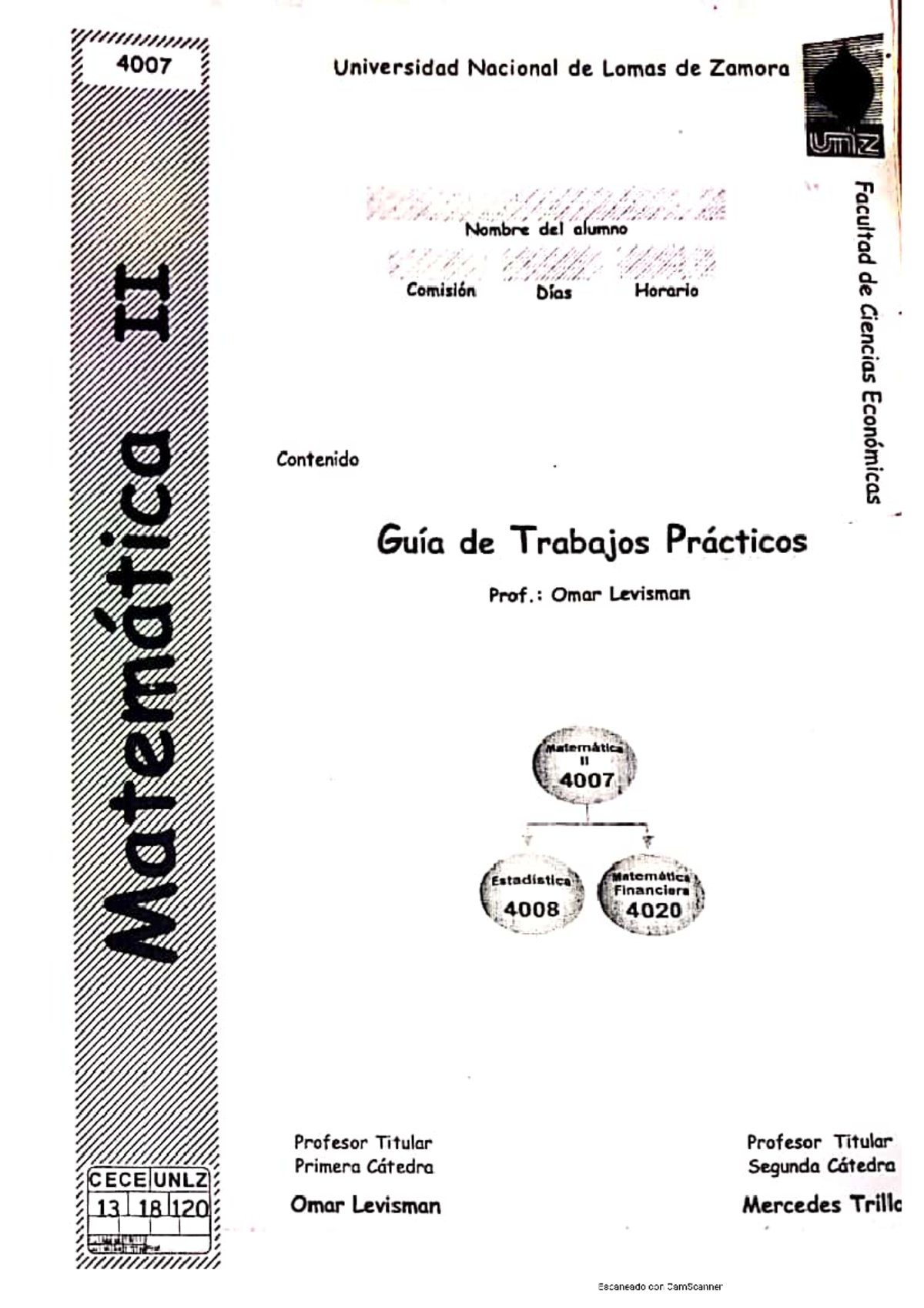 Guia Practica Mate 2 - Guía práctica - Matemática Ii - Studocu