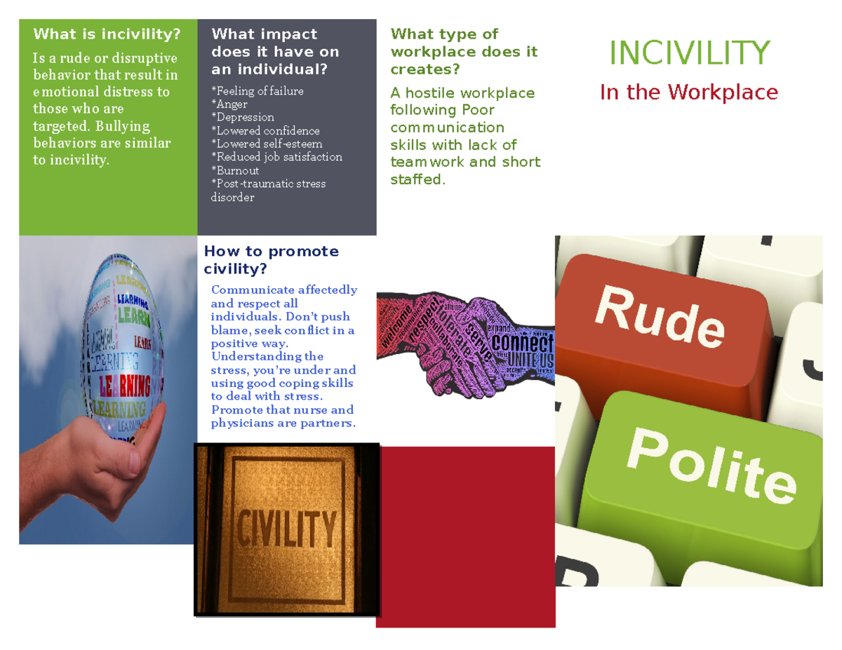 What is incivility - Paper - What is incivility? Is a rude or ...