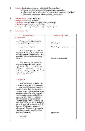 Pathfit 1 Module 2 - CORE STABILITY TRAINING Unit Intended Learning Outcomes Develop an in-depth ...