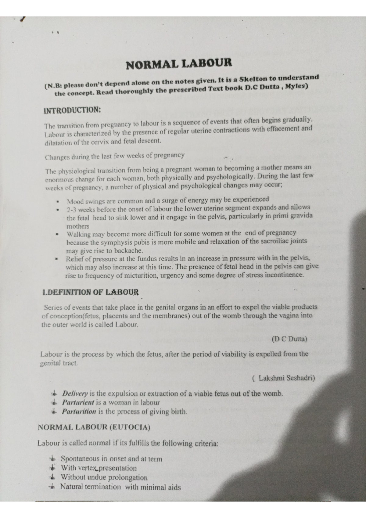 Normal Labour- First stage of labour 11 - Nursing - Studocu