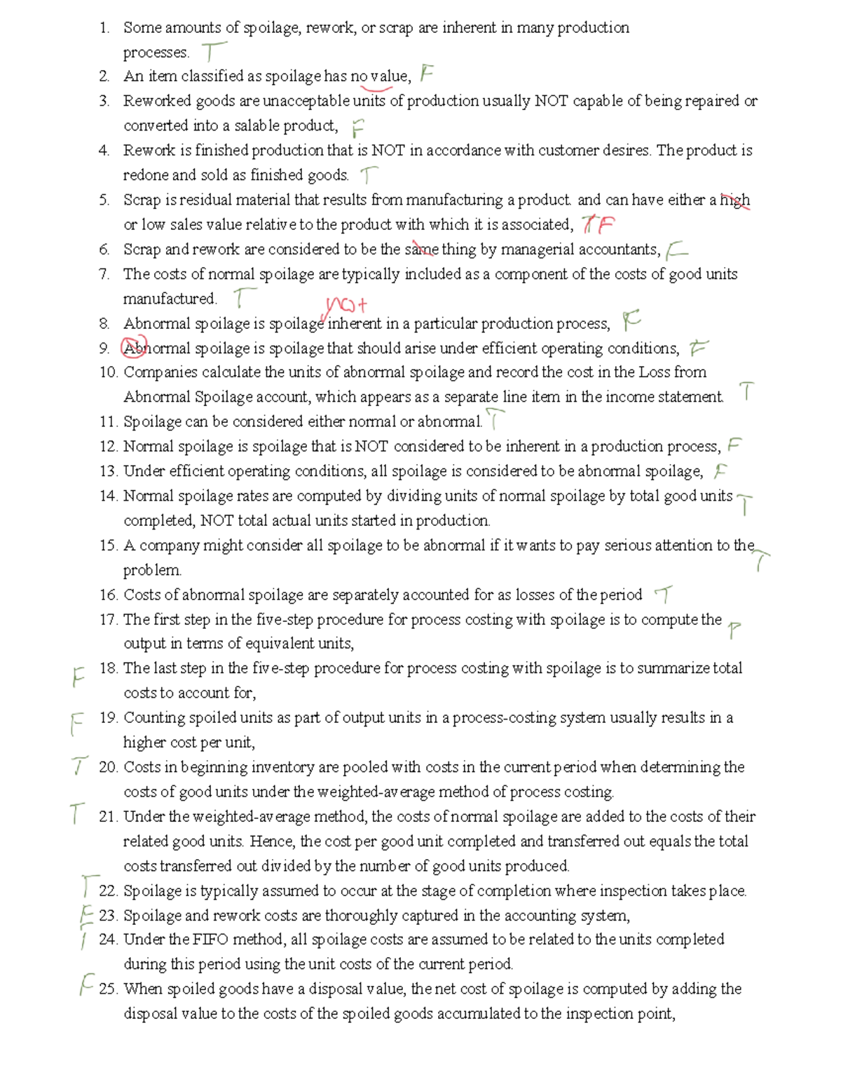 True False Chapter 5 - Lay file thui dung xem - Some amounts of ...