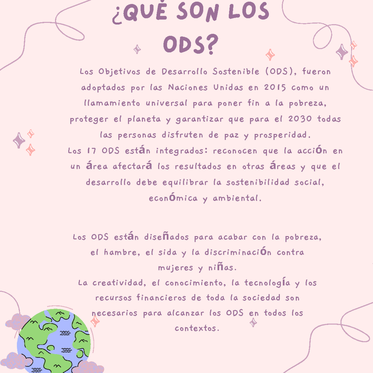 ¿QUÉ SON LOS ODS - ¿QUÉ SON LOS ODS? Los Objetivos de Desarrollo ...