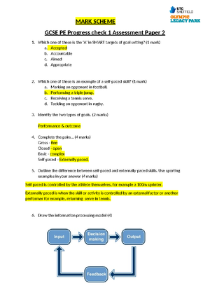 GCSE Biology Revision Notes - B1 - Cell Biology - Aug 2019 - Topic 1 ...