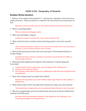 Assignment 2 Worksheet 5 for Geography of Hazards - GEOG 2152 ...