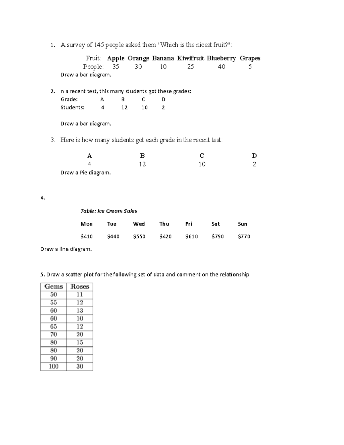 HW 1 - New - 1. A survey of 145 people asked them "Which is the nicest ...