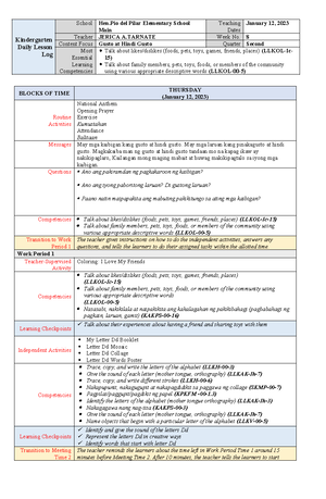 4 As lesson plan lecture - What is the Lesson Plan? The lesson plan is ...