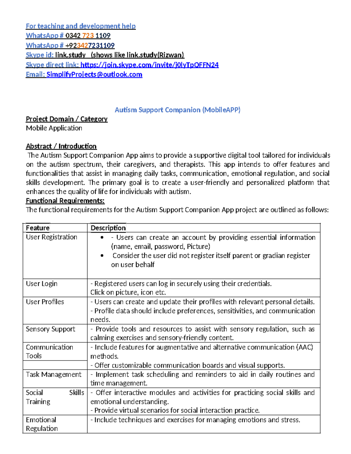 Autism Support Companion - For teaching and development help WhatsApp ...