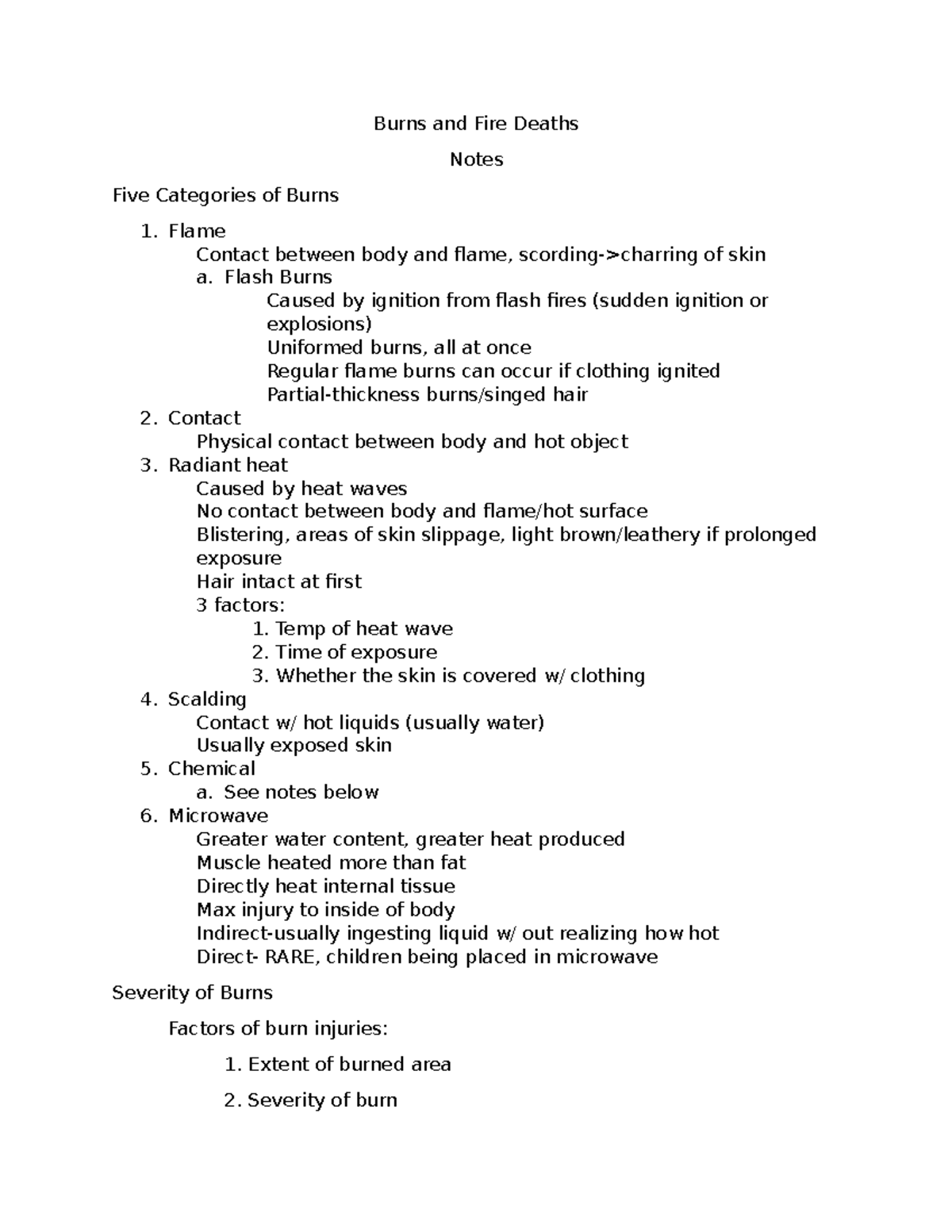 Burns and Fire Deaths - Forensic Pathology - Burns and Fire Deaths ...