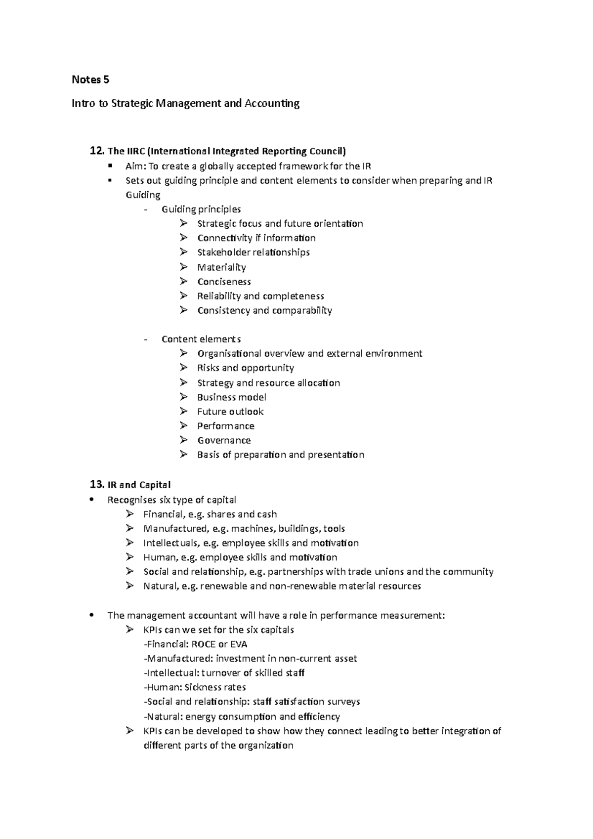 Chapter 1 Part 5 - The IIRC (International Integrated Reporting Council ...