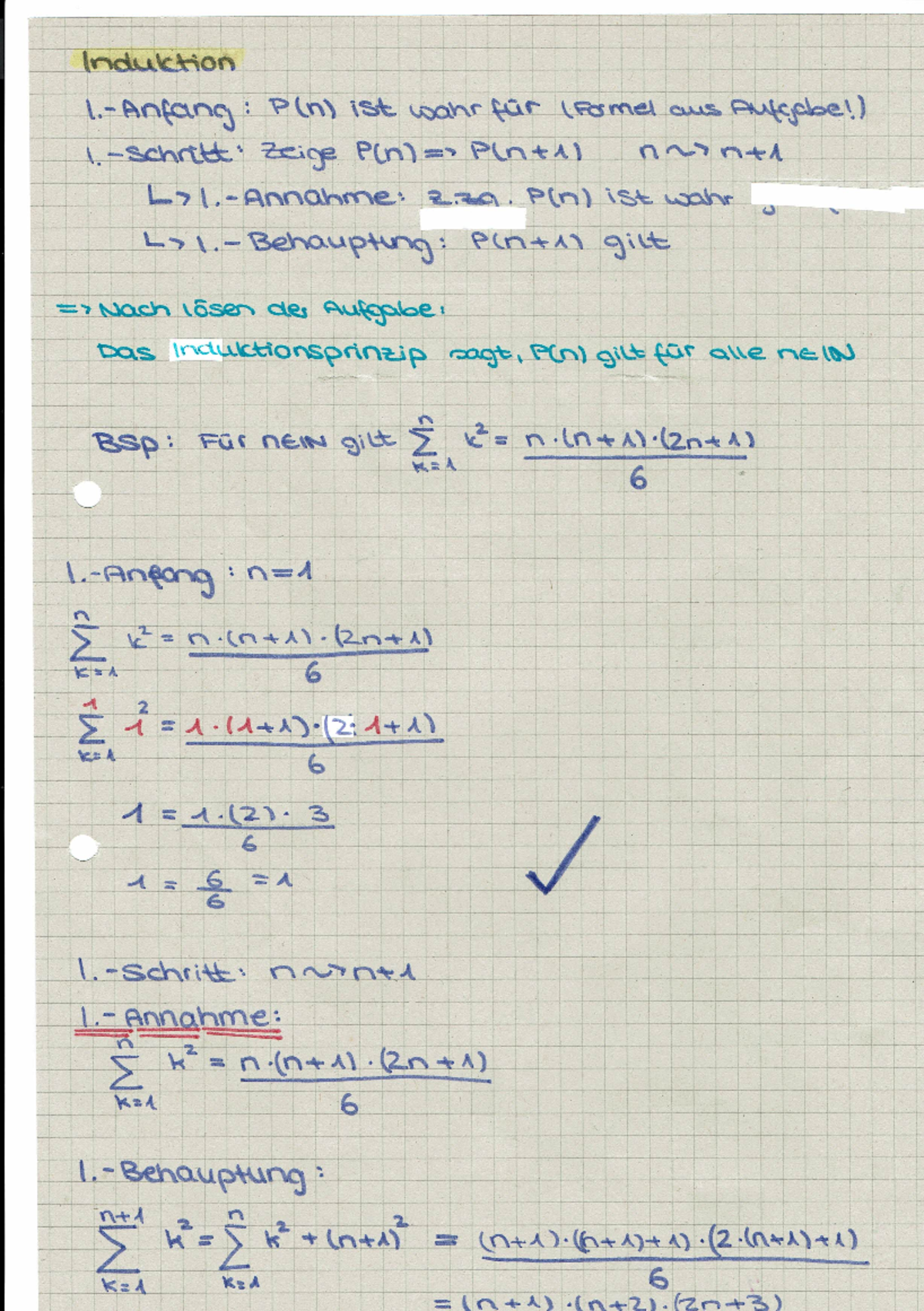 Mathe - Folgen, Reihen und Konvergenz(radius), Integrale ...