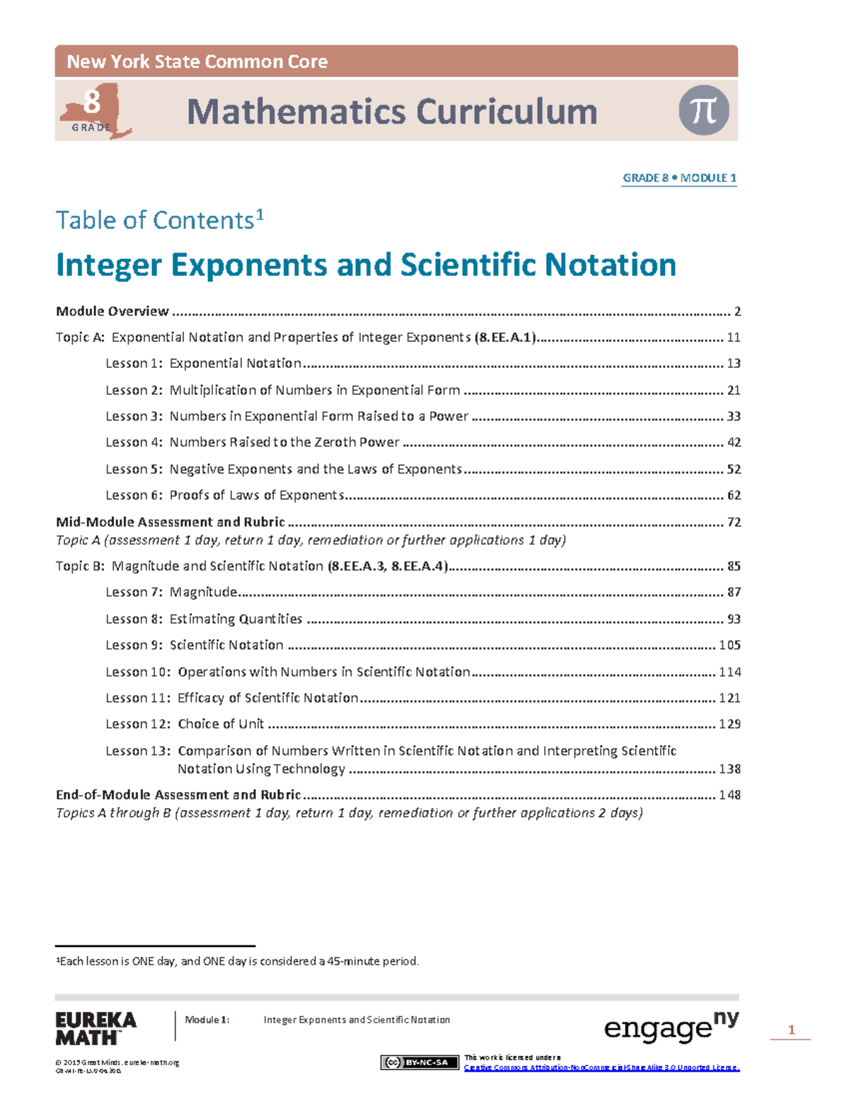 Math g8 m1 teacher materials - 8 G R A D E New York State Common Core ...