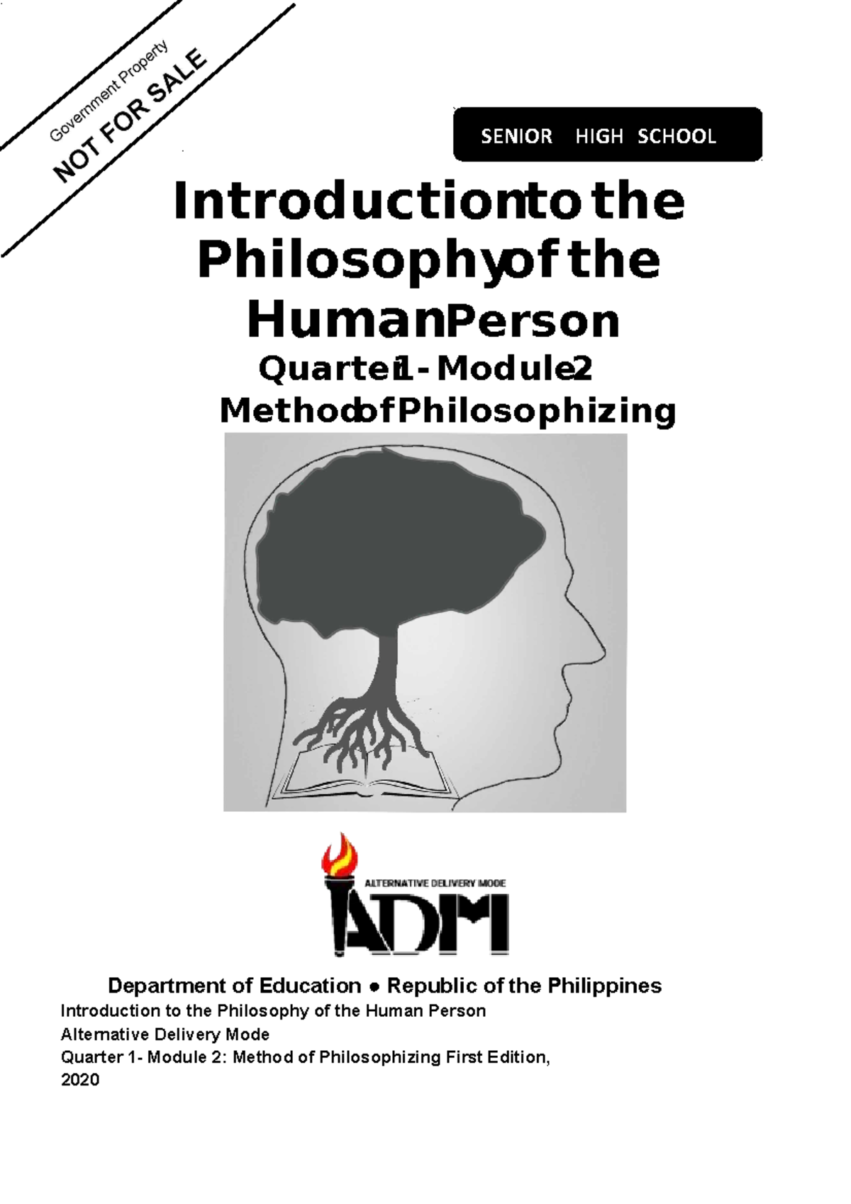 Grade-11-Philo Q1 Mod 2 Method of Philospphizing - Department of ...