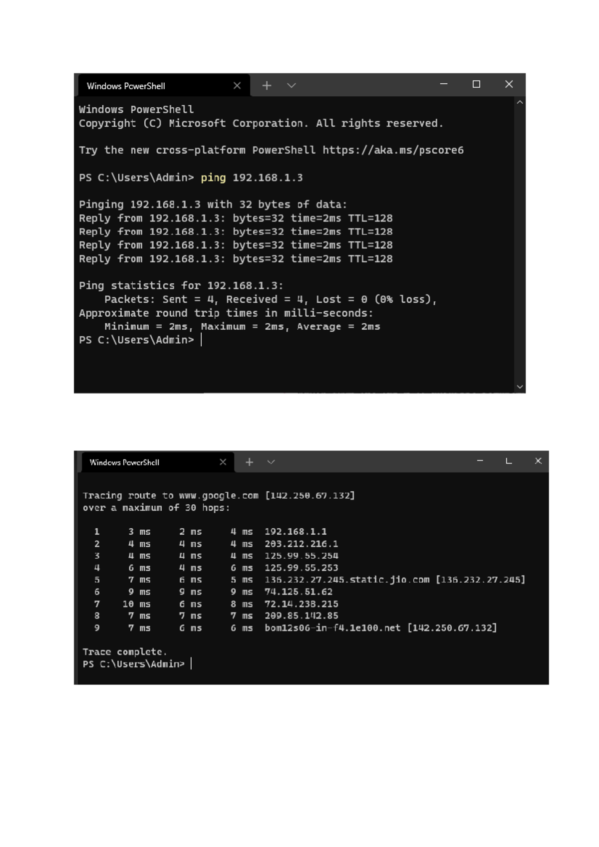 Exp2 A - acn - Computer Engineering - Studocu