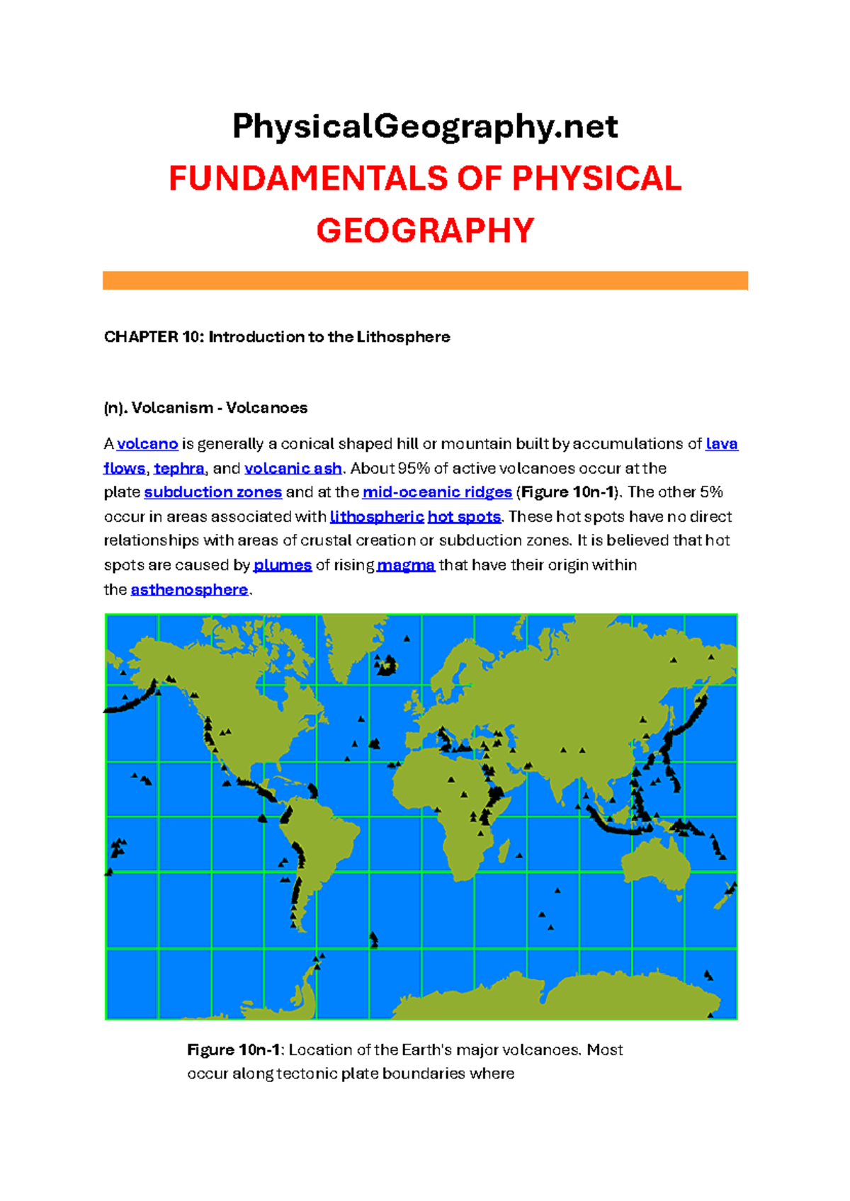 Fundamentals of Physical Geography, 2nd Edition study guide ...