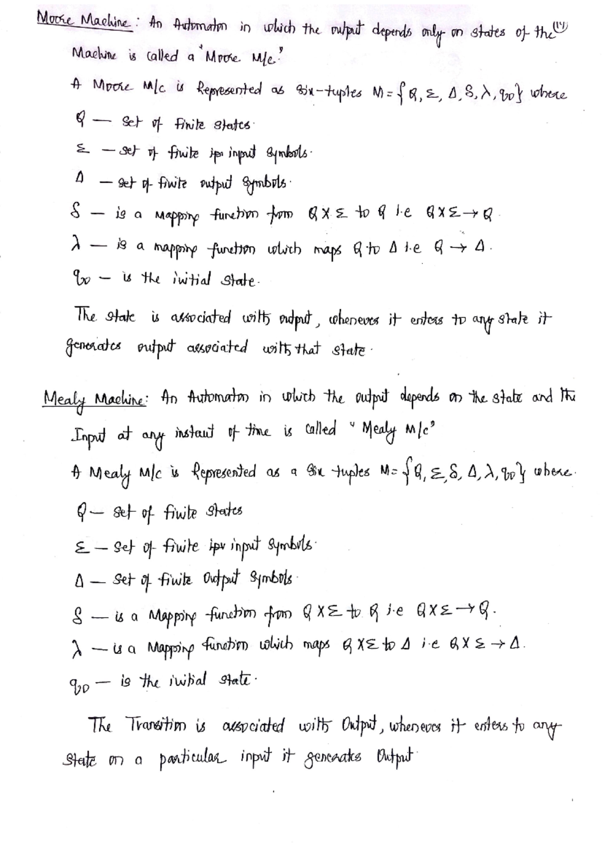 Notes 3 - Theory Of Computation - Studocu