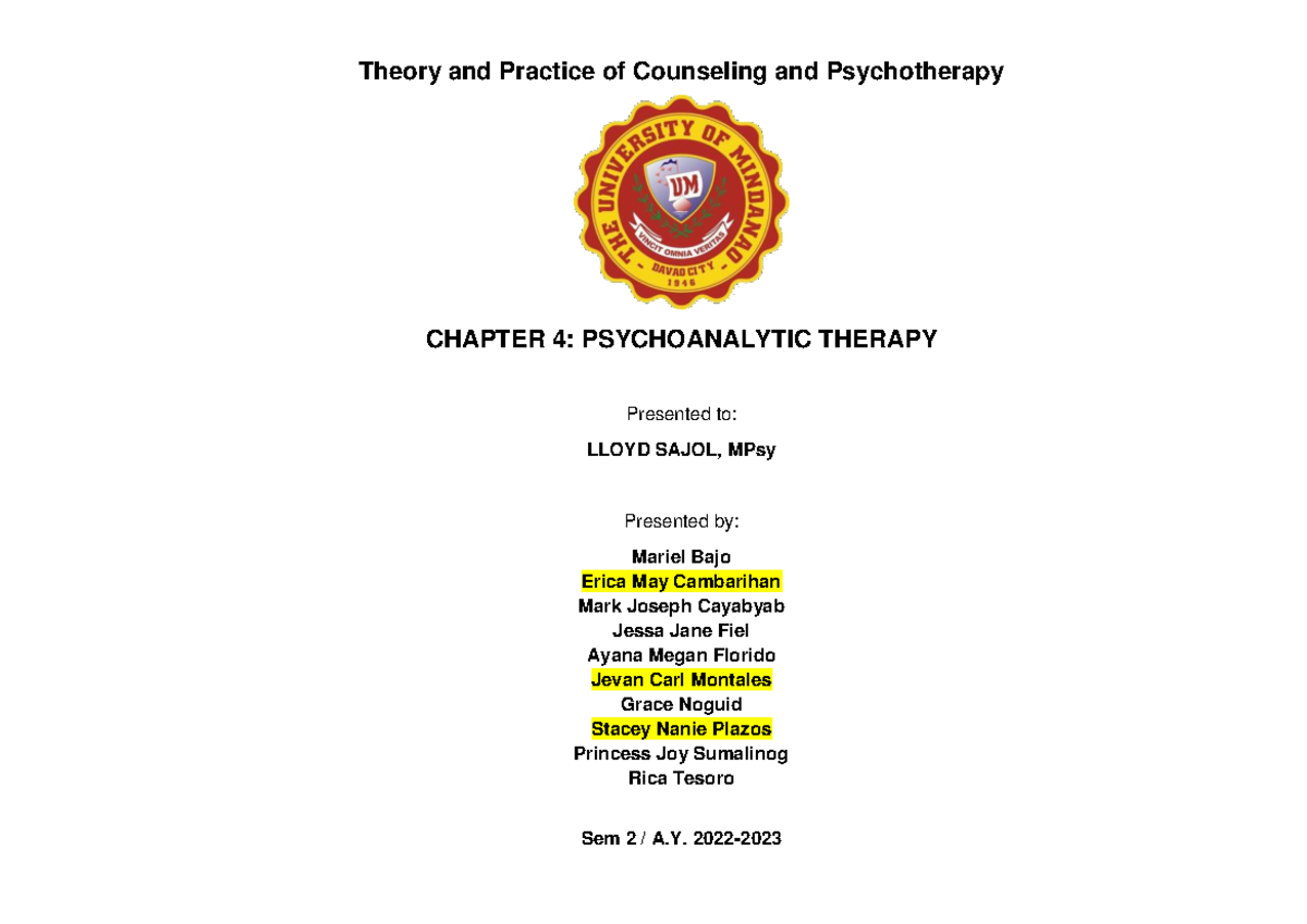 Counseling-Chapter-6 - Theory and Practice of Counseling and ...
