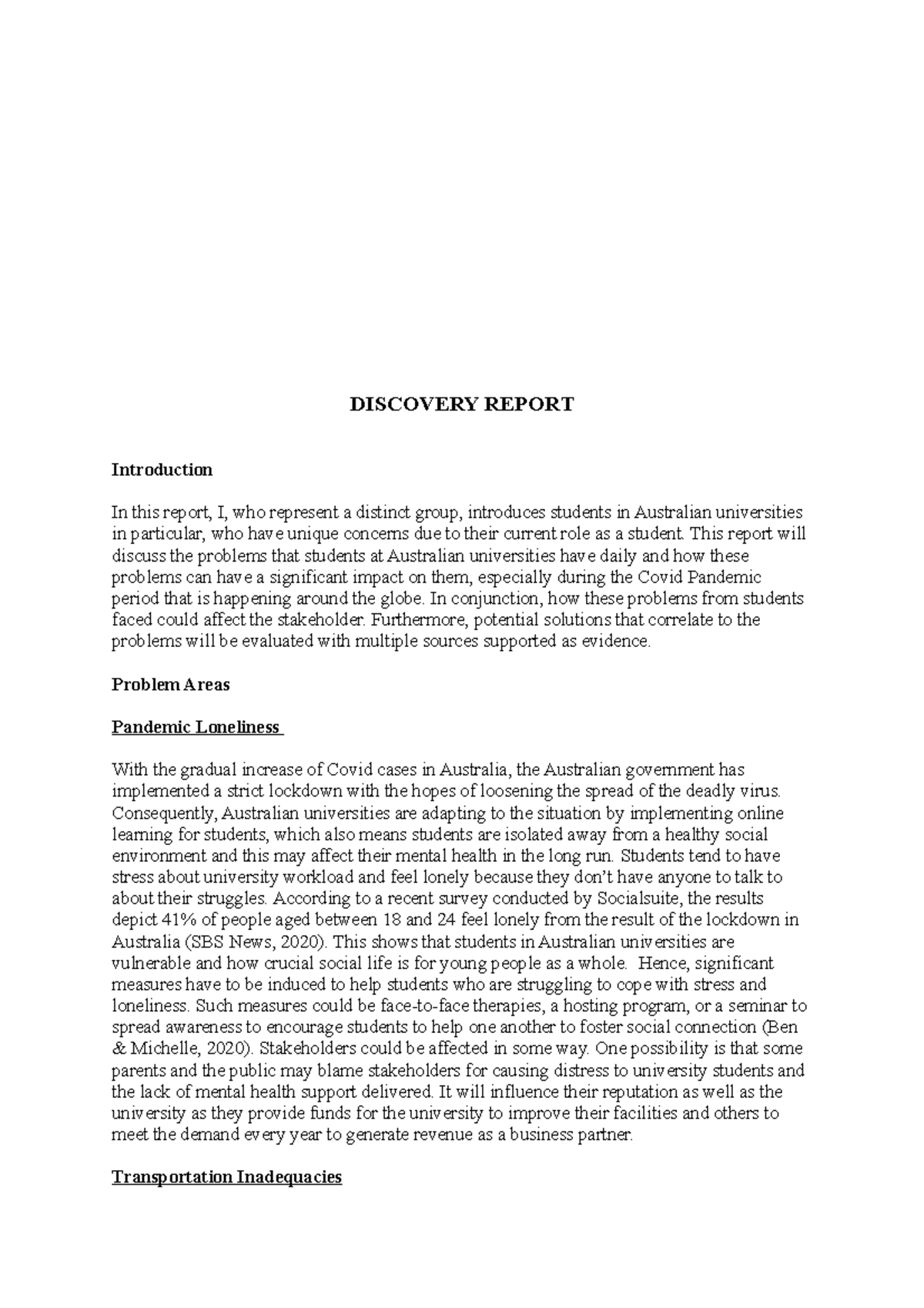 Discovery Report - Lets get that premium accesss