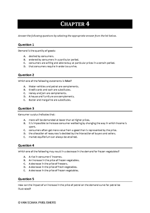 Chapter 1 Tutorial Questions - Tutorial Questions Chapter 1 ...