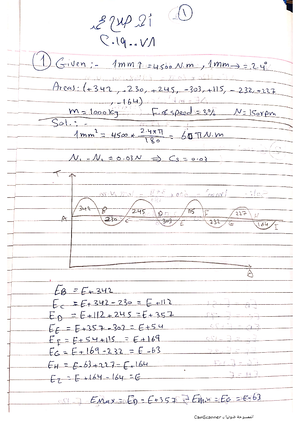 (sheet theory of machine) - Studocu