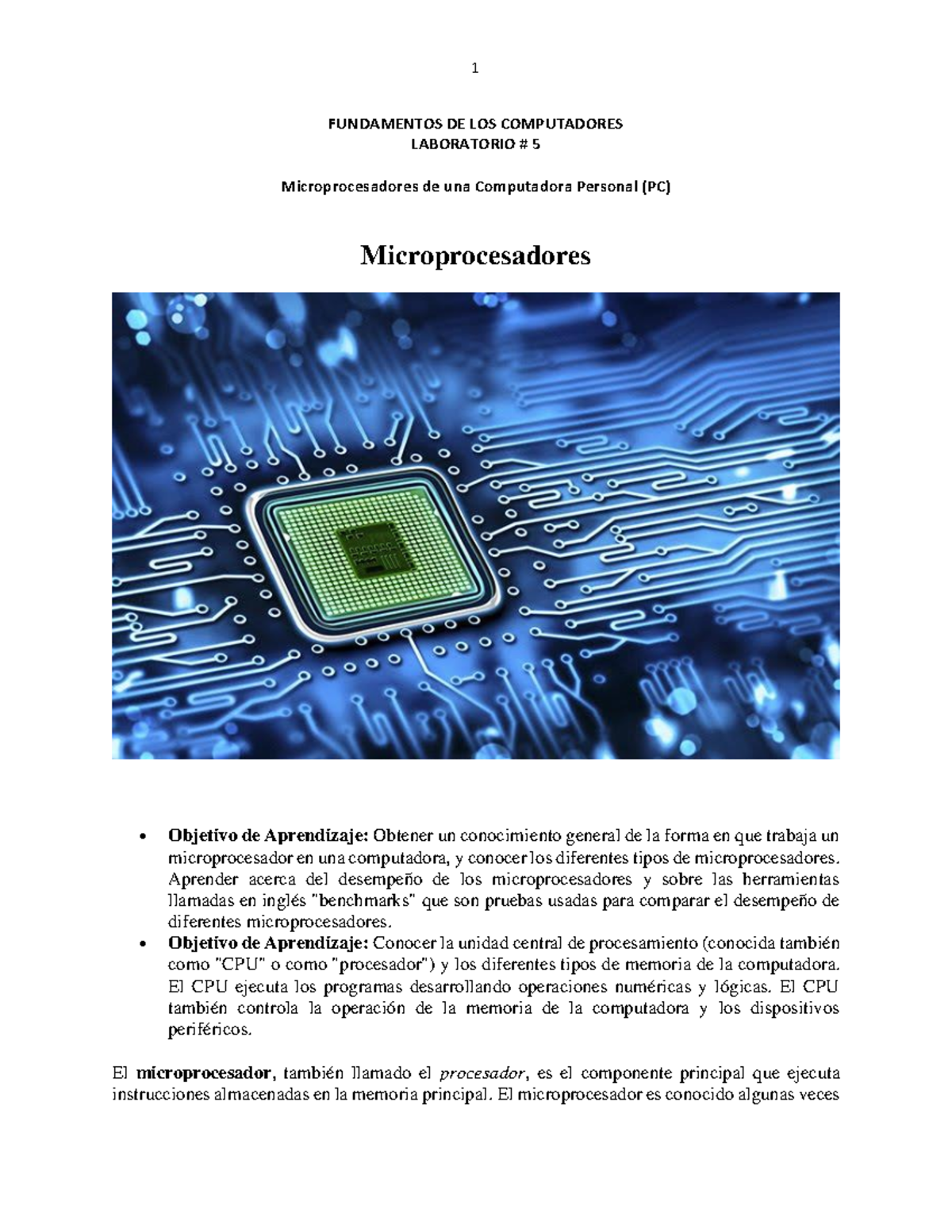 Microprosesadores - Informatica - FUNDAMENTOS DE LOS COMPUTADORES ...