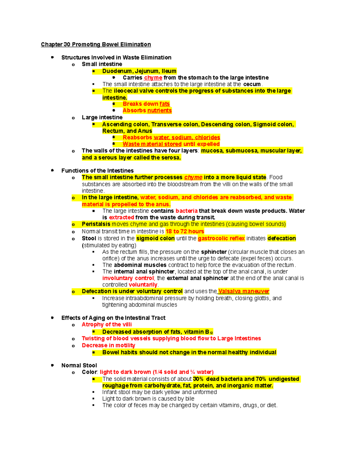 Chapter 30 handout - Lecture and text notes. - PN103A - Lincoln Tech ...