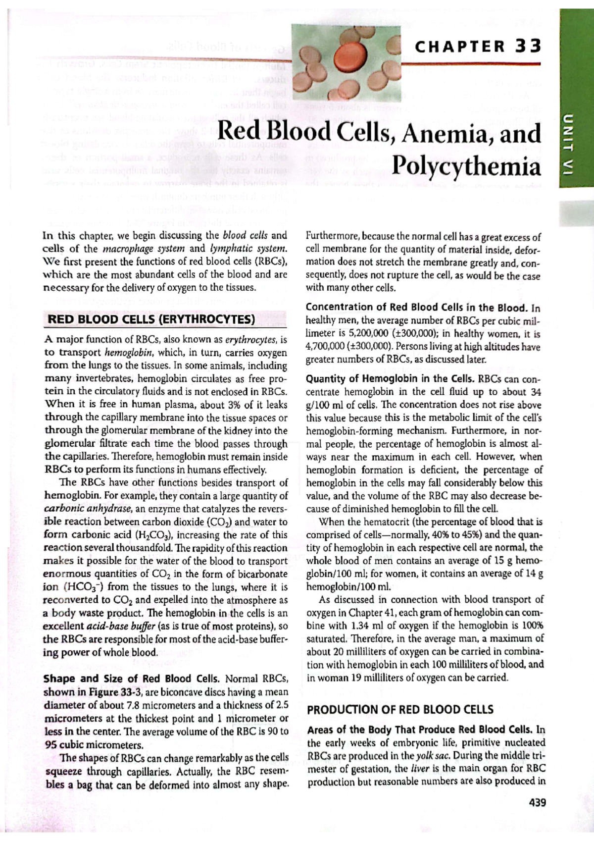 RBC pdf - Laboratory Work - Studocu