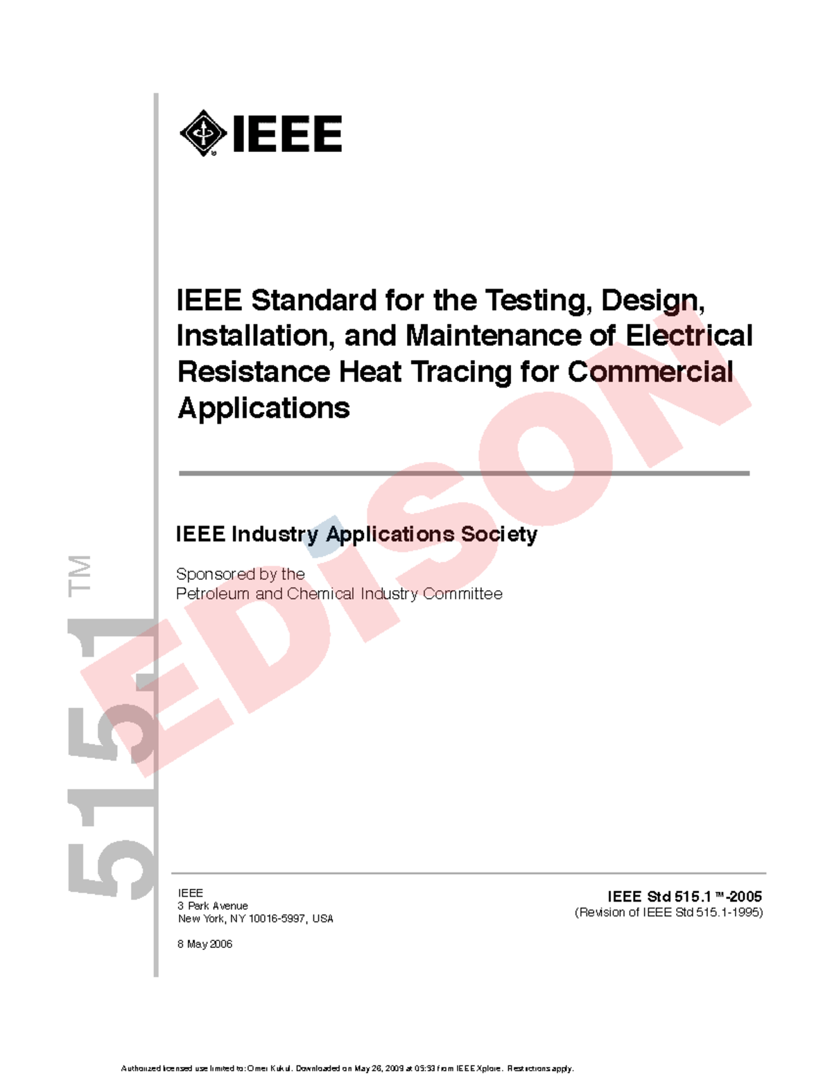 Ieee-515-norma-electrica Ingles - IEEE Std 515™ - (Revision of IEEE Std ...