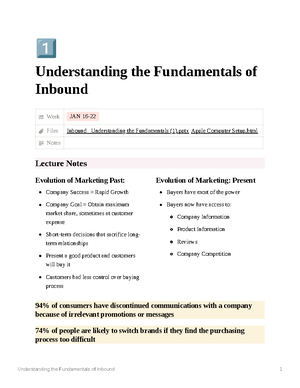 Content Marketing Part 1 - Content Marketing 1 ####### ² Content ...