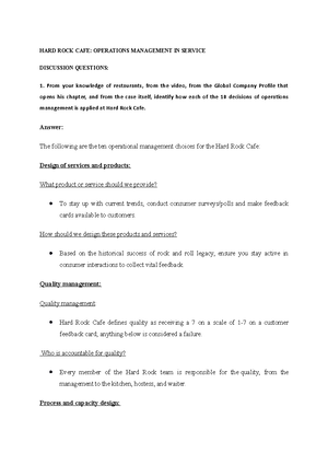 Tutorial Chapter 1 - Principles of Management - Tutorial Chapter 1 I ...