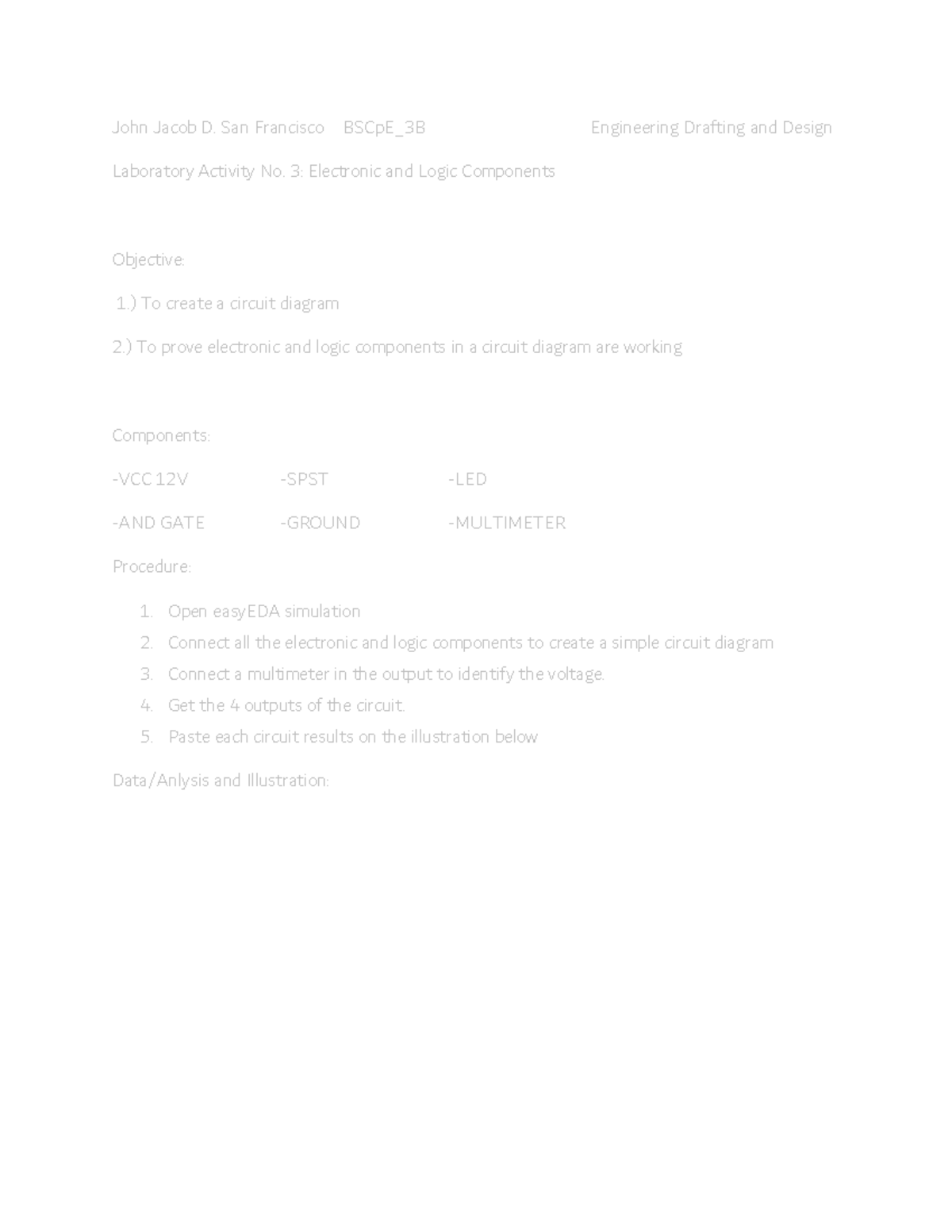 Drafting - ambatukam - John Jacob D. San Francisco BSCpE_3B Engineering ...