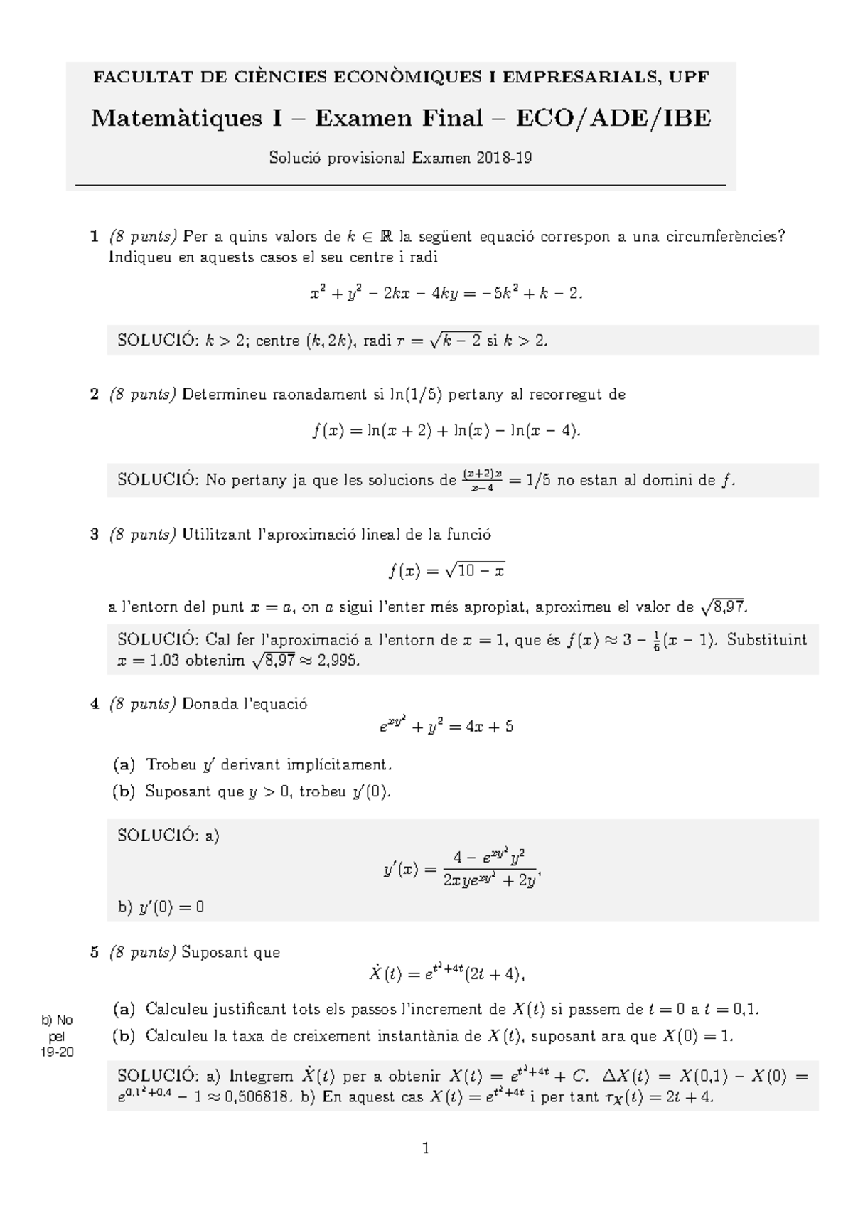 Universitat Pompeu Fabra Introduction to Macroeconomics 2021‐2022 Problem set 2 Section A ...