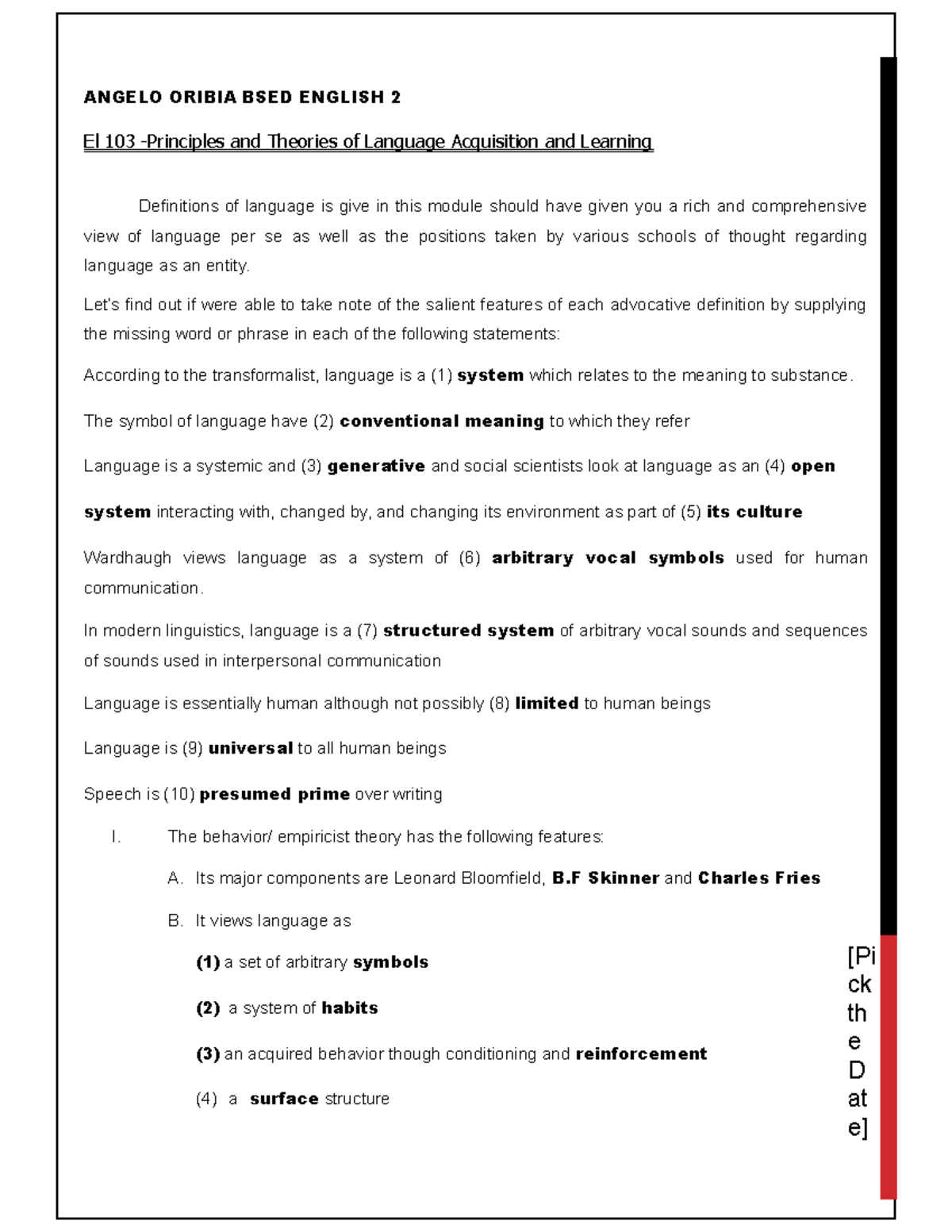 SAQ 1 - Having these guide questions in mind, consult your Resource ...