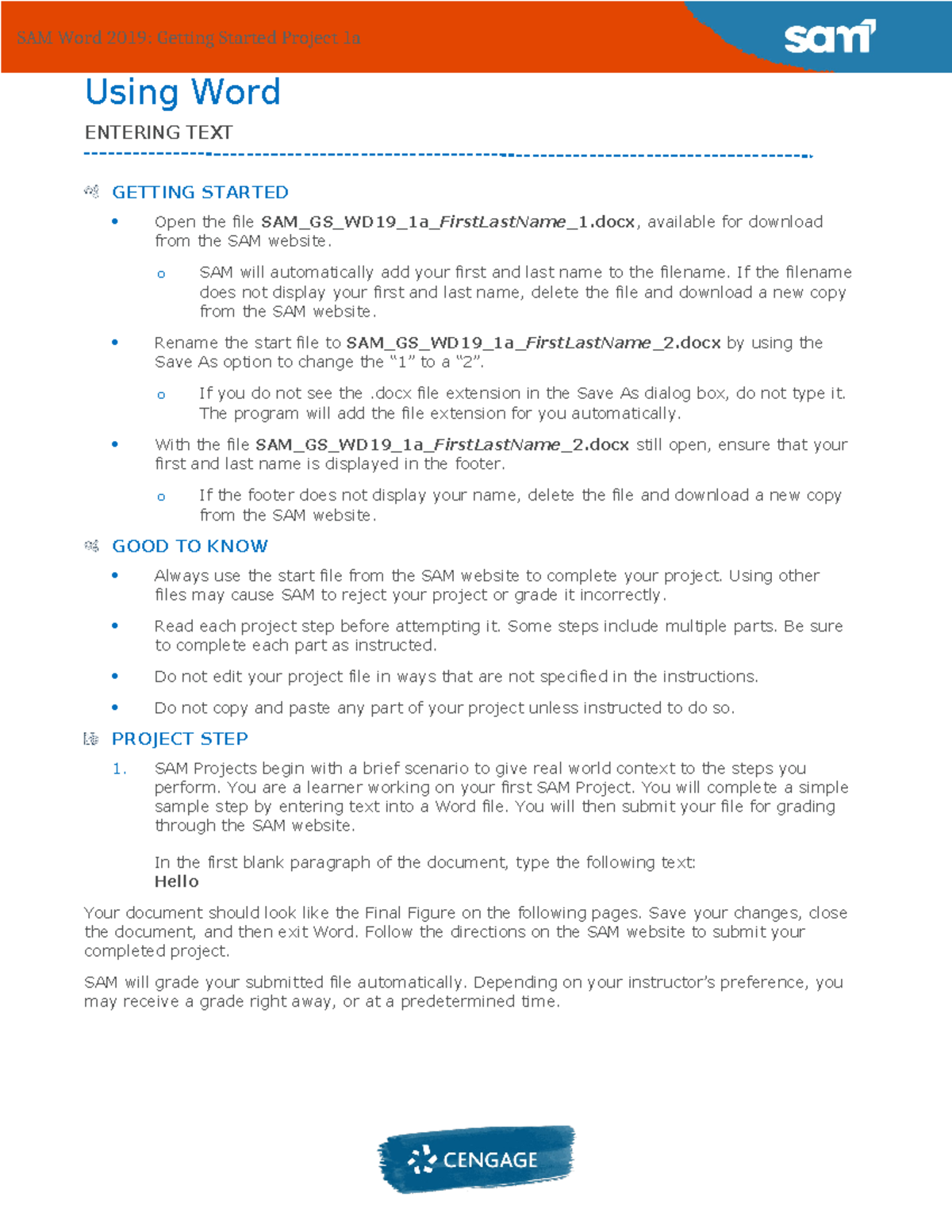 SAM 19 typing keyboarding lessons 2.1A Intro to Healthcare Computer ...