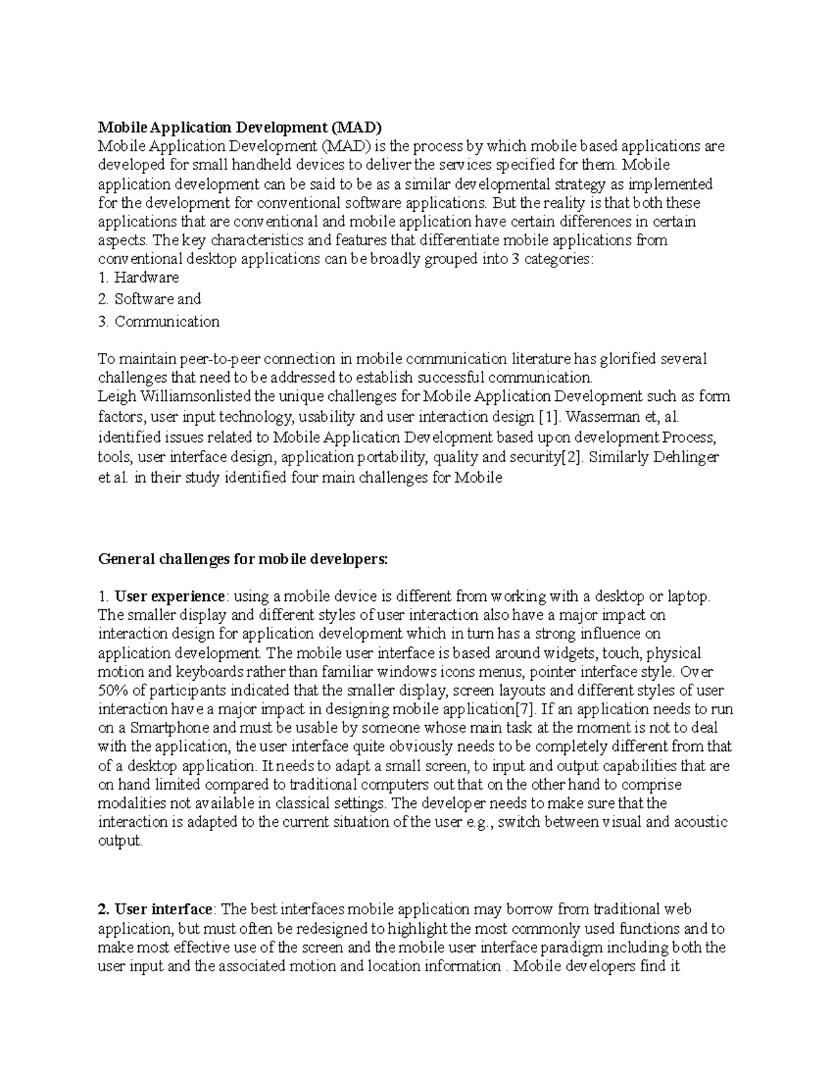Challenges - Mobile computing Notes - Mobile Application Development ...