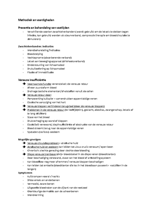 Diabetes VMV - Samenvatting Verpleegkundige methodiek en vaardigheden 1 ...