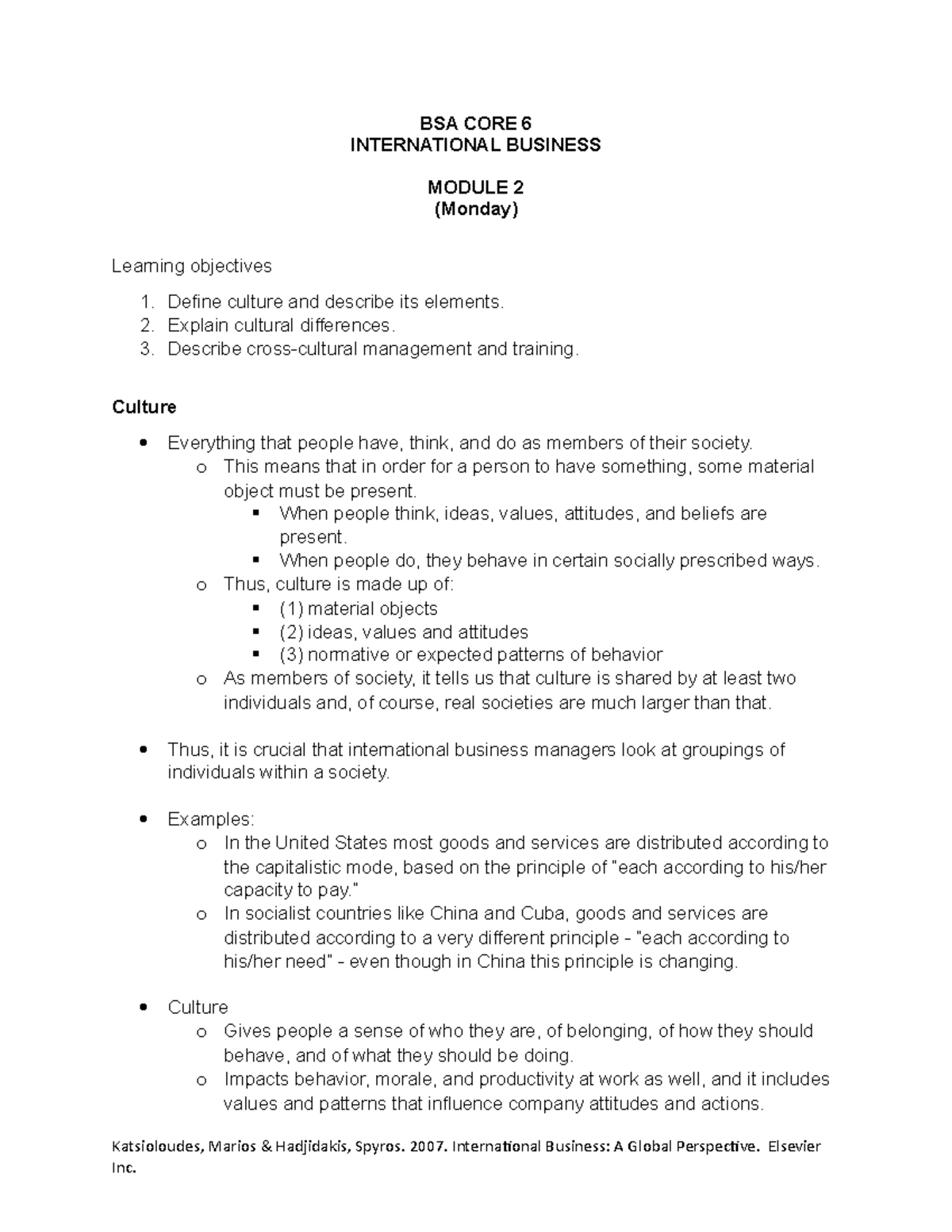 Module 2 MON Bsacore 6 - Hope it will help you in studying - BSA CORE 6 ...