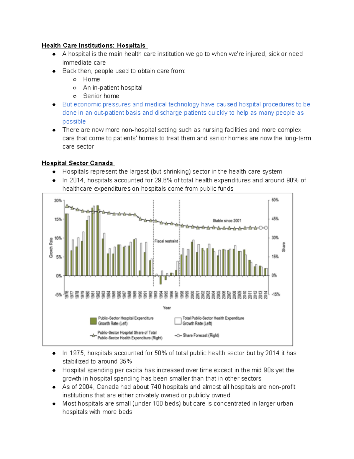 EC248 Lesson 12 The Supply Side of Health Care Provision - Health Care ...