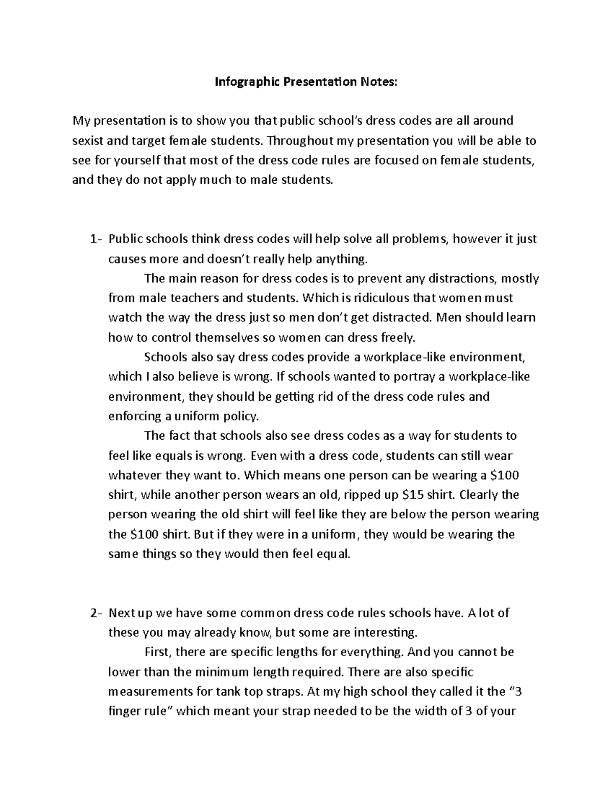 WS115- Infographic Notes - Infographic Presentation Notes: My ...