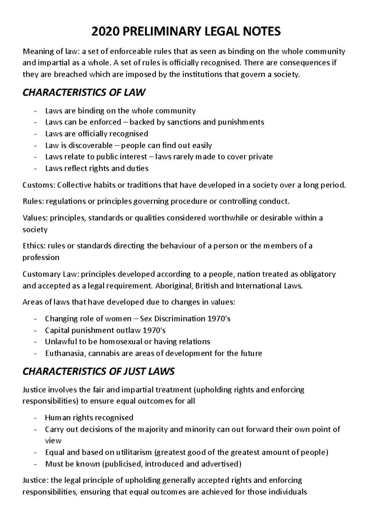 Full Preliminary Legal Notes 2020 PRELIMINARY LEGAL NOTES Meaning Of full-preliminary-legal-notes-2020-preliminary-legal-notes-meaning-of