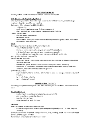 Epi report case study 1 - Epidemiology and Pathogenesis of Infections ...