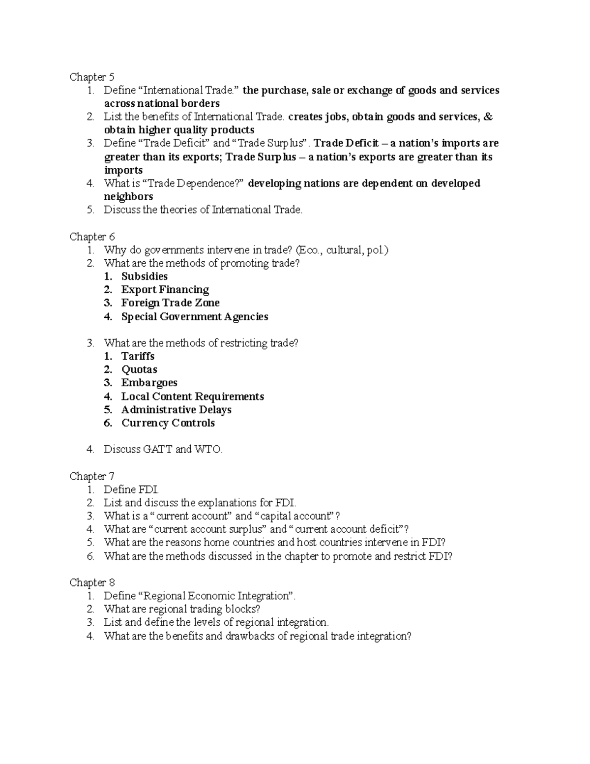 MGMT 425 EXAM 2 3 Exam Chapter 5 1 Define International Trade The Purchase Sale Or mgmt-425-exam-2-3-exam-chapter-5-1-define-international-trade-the-purchase-sale-or